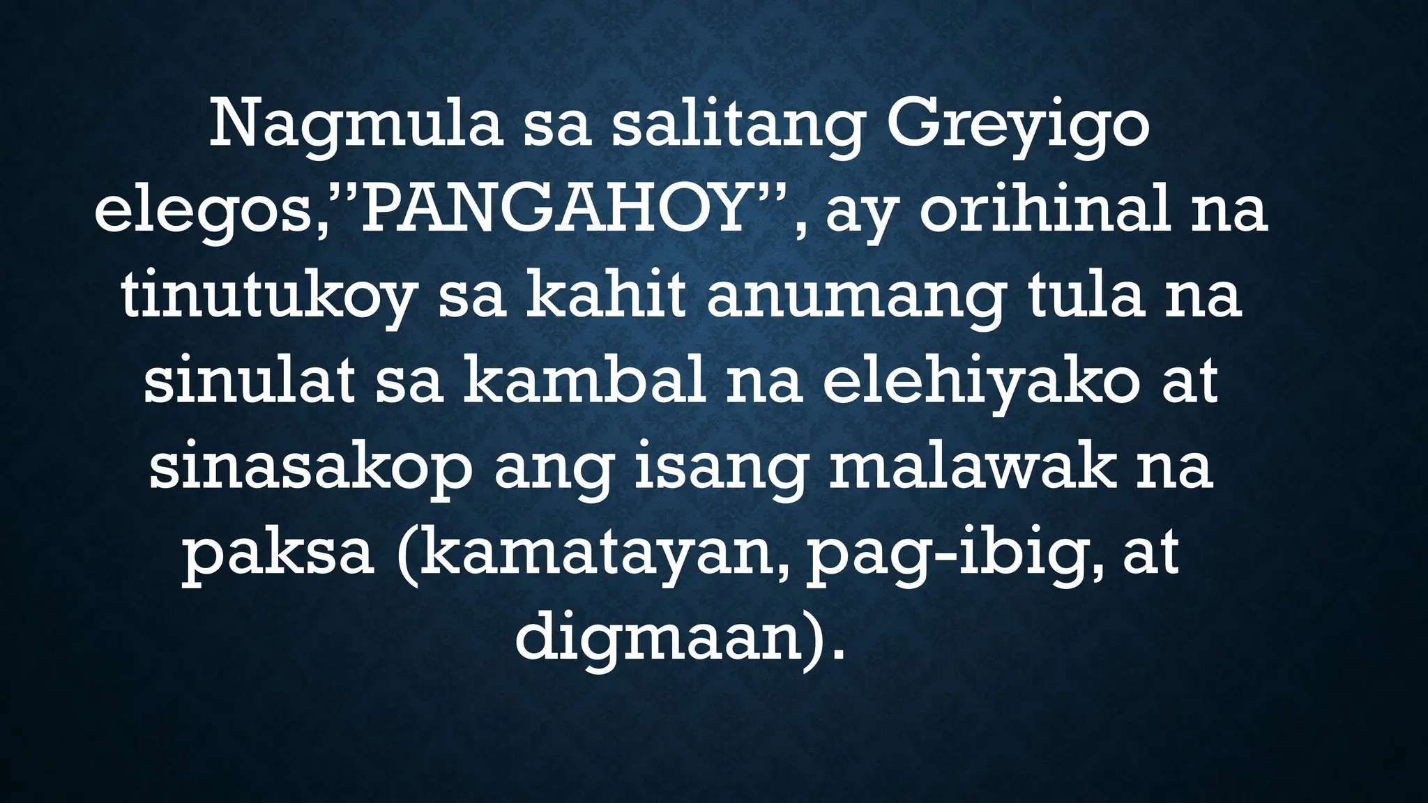 elehiya at an elemento ng elehiya .pptx
