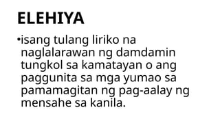 Elehiya sa Kamatayan ni Kuya.pptxdddddddd | PPT