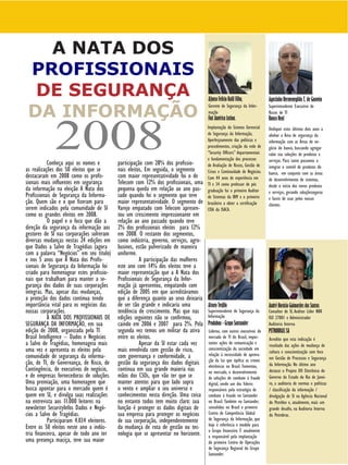 Eleição "A Nata dos Profissionais de Segurança da Informação" | PDF
