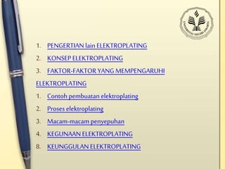 Elekroplating | PPTX