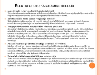 Elekter!1 | PPTX