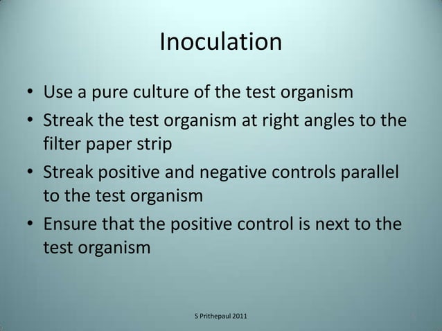 Elek test | PPTX | Medical Tests | Medical Health