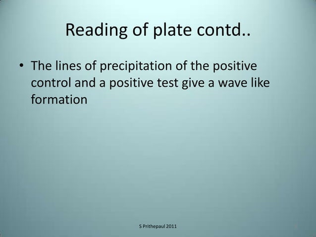 Elek test | PPTX | Medical Tests | Medical Health