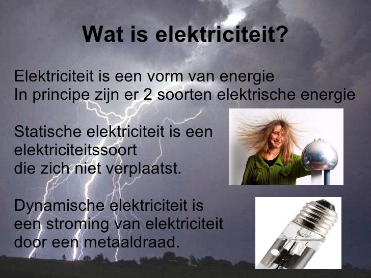 Elektriciteit En Warm Water