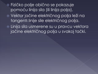 Elektricno polje | PPTX