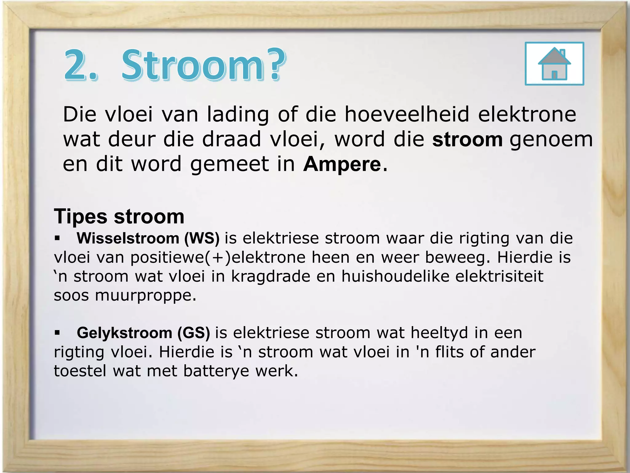 Elektriese stelsels en beheer | PPTX