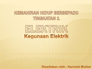 Elektrik | PPTX