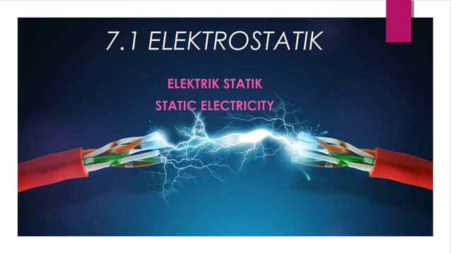 Sains Tingkatan 3: Bab 7 (Subtopik 7.1) | PPT