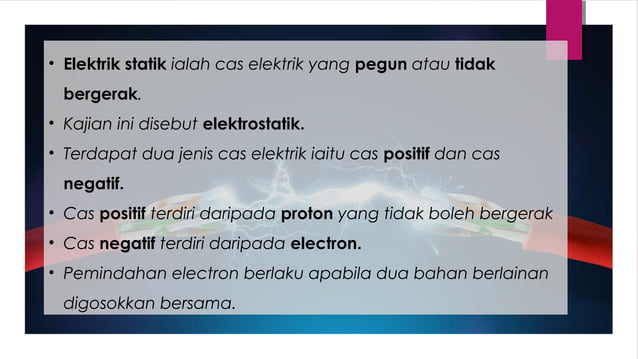 Sains Tingkatan 3: Bab 7 (Subtopik 7.1) | PPT