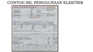 KHB TINGKATAN 3 : Elektrik | PPTX
