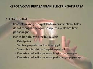 Elektrikal mant. | PPTX