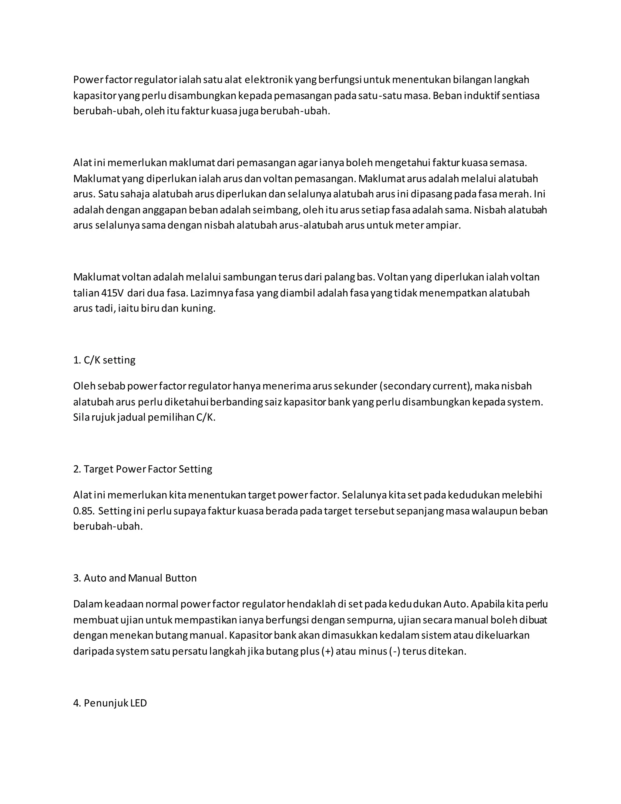 Elektrik dan factor kuasa | DOCX