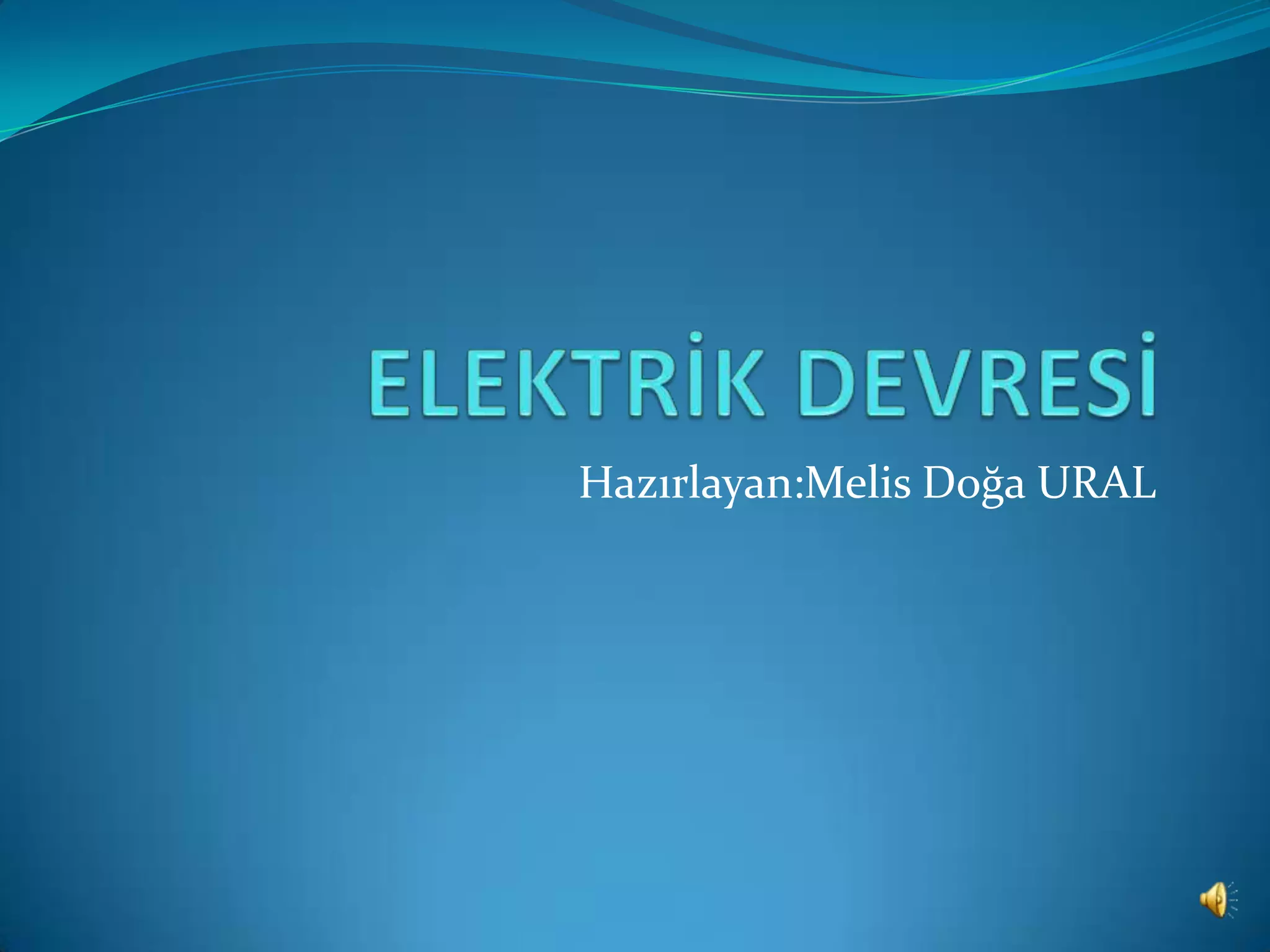 Elektrik devresi | PPT
