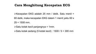 Tentang Elektrocardiografi ( ECG ) | PPTX