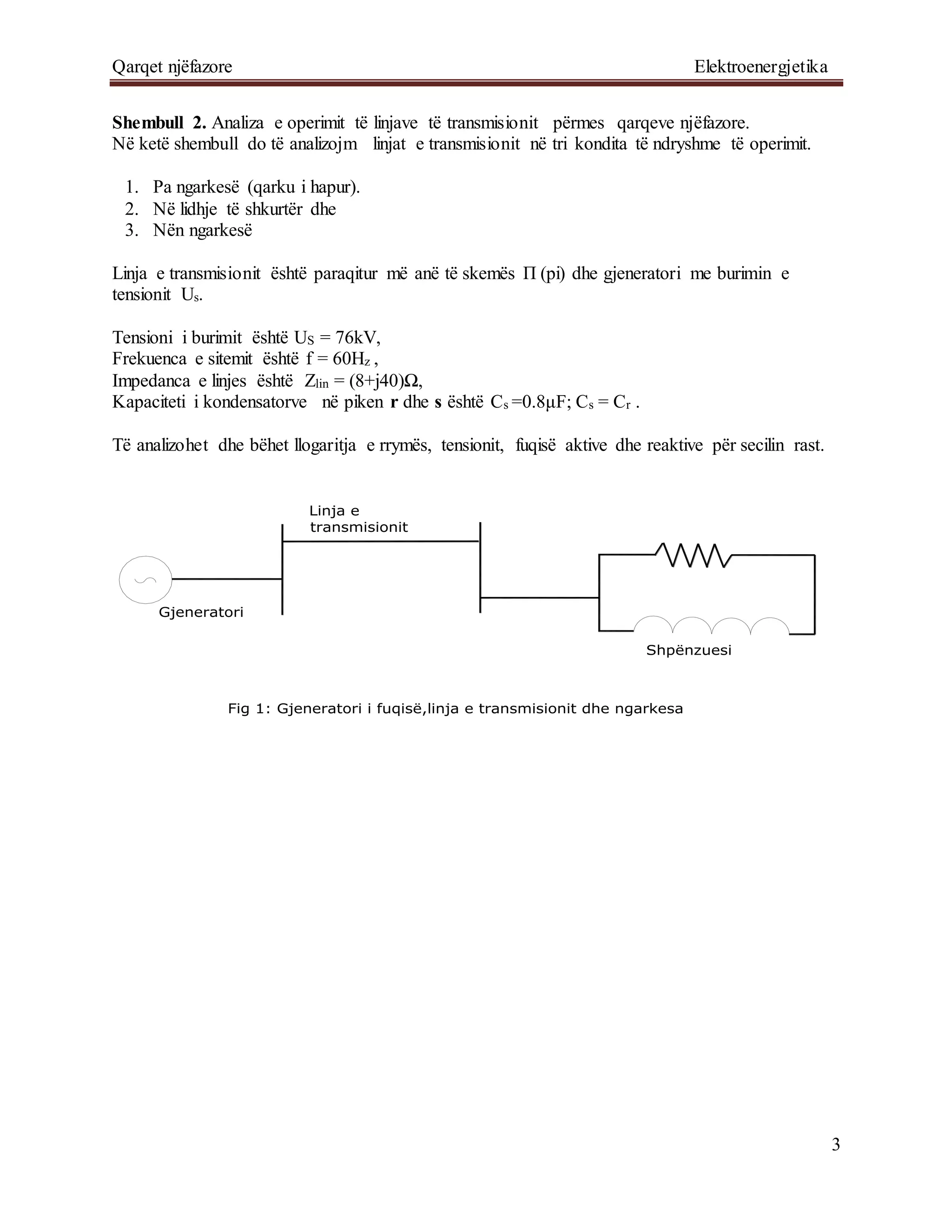 Elektroenergjetika qarqet njëfazore | DOCX