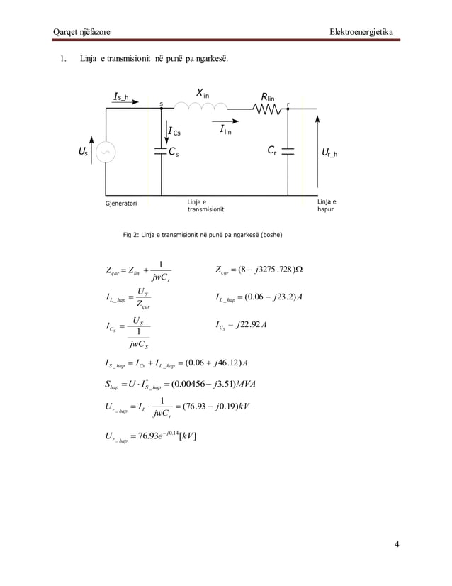 Elektroenergjetika qarqet njëfazore | DOCX
