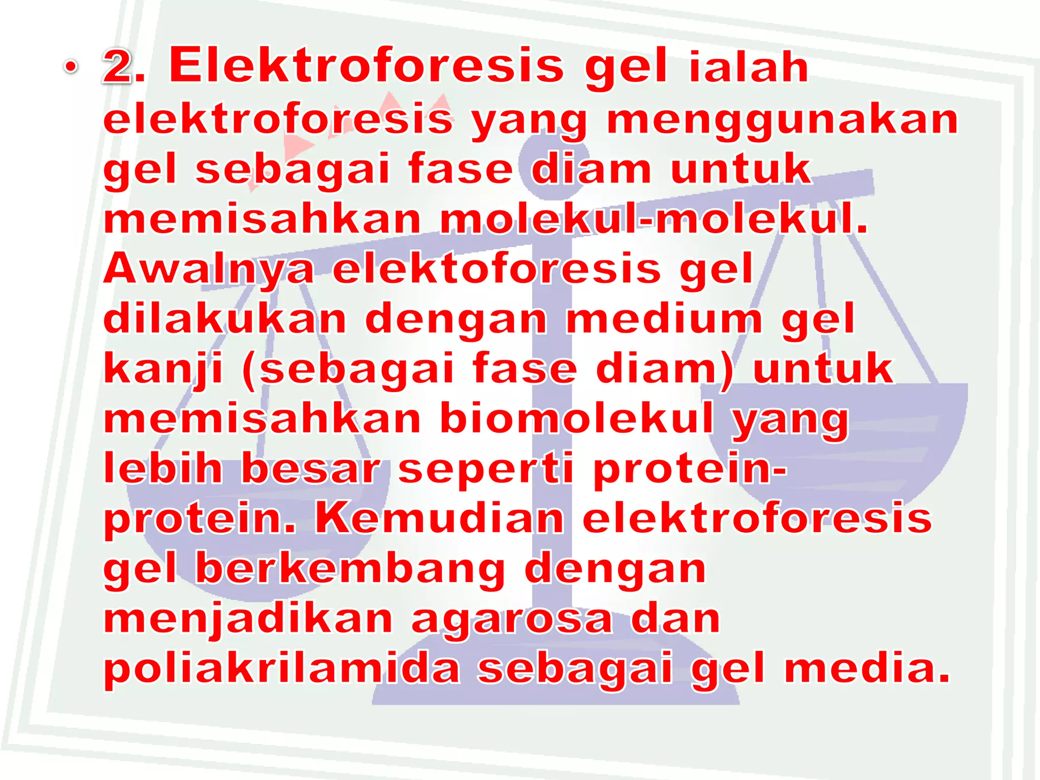Elektroforesis | PPTX