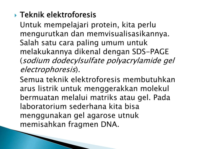 Elektroforesis | PPT