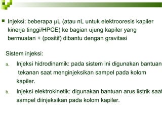 Elektroforesis Kapiler | PPT