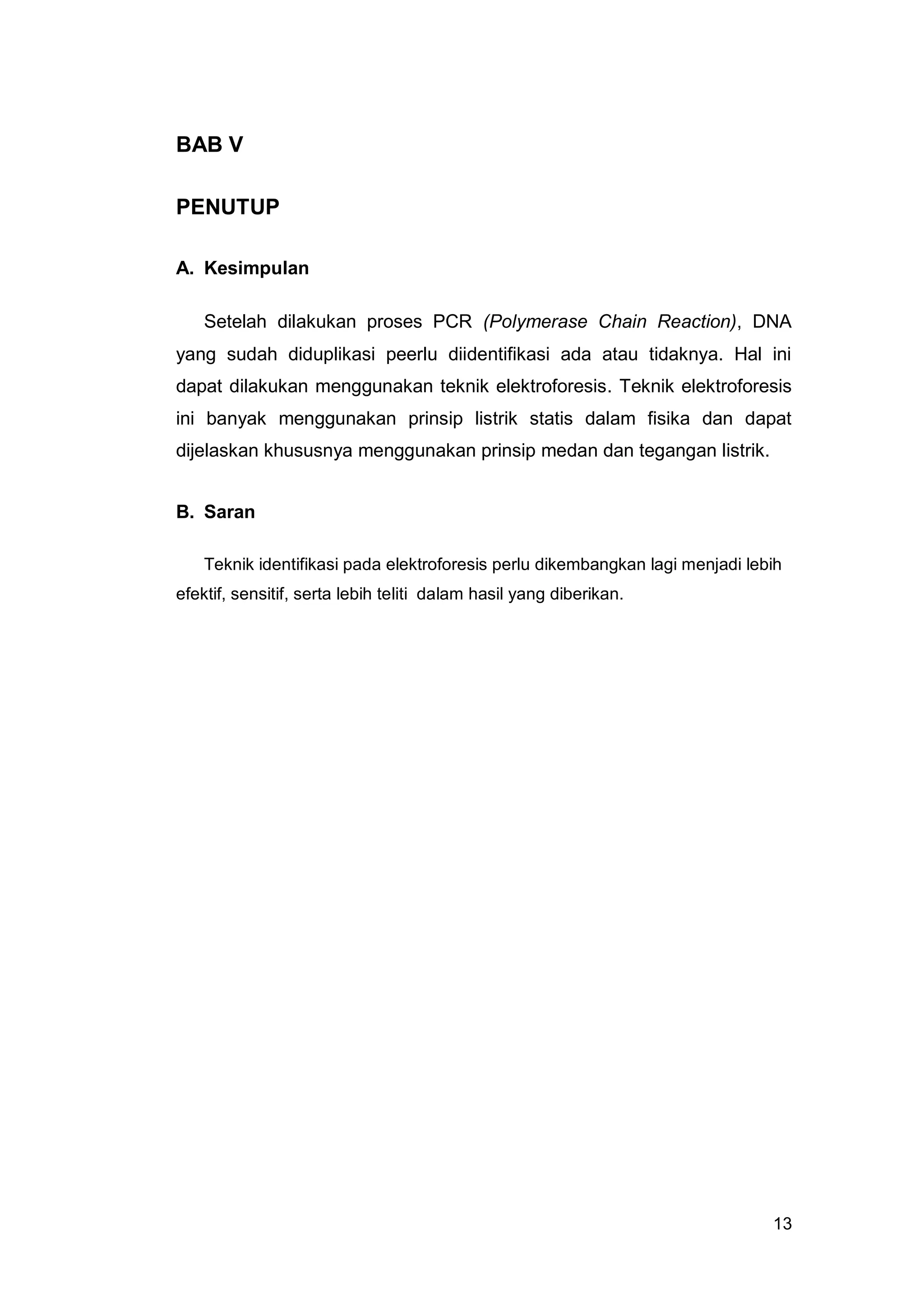 Pengaruh Medan dan Tegangan Listrik pada Elektroforesis dalam Proses ...