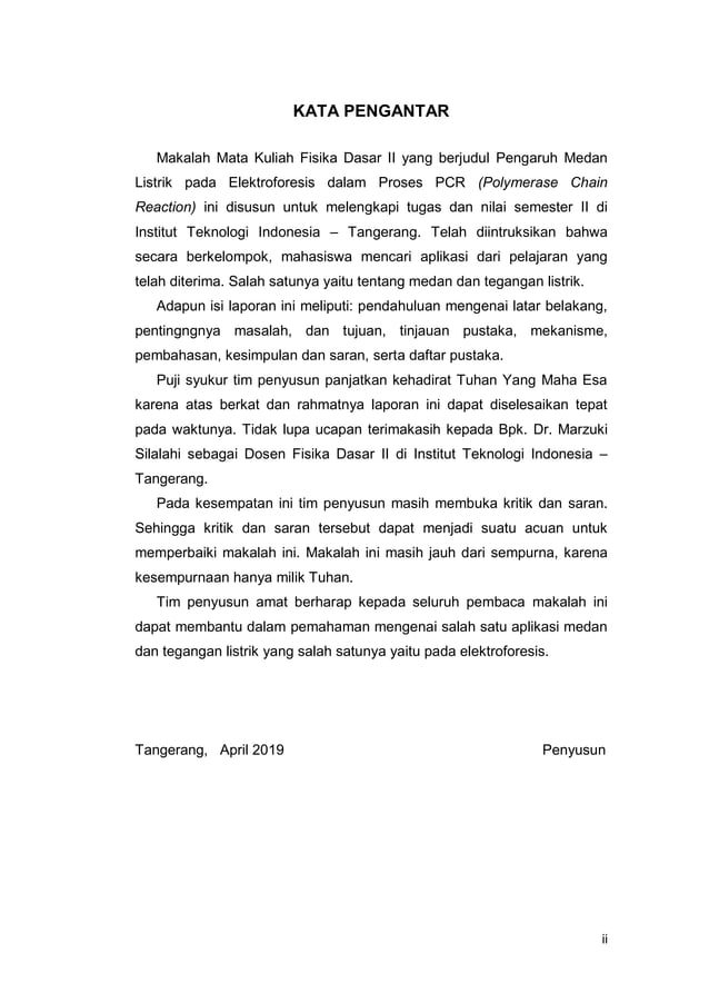 Pengaruh Medan dan Tegangan Listrik pada Elektroforesis dalam Proses ...