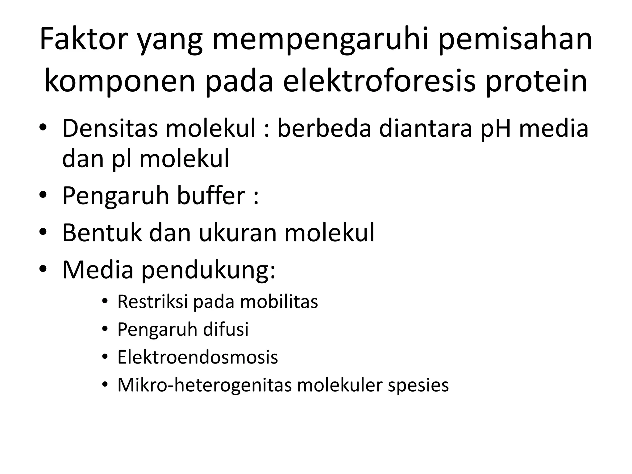 Elektroforesis gel | PPTX