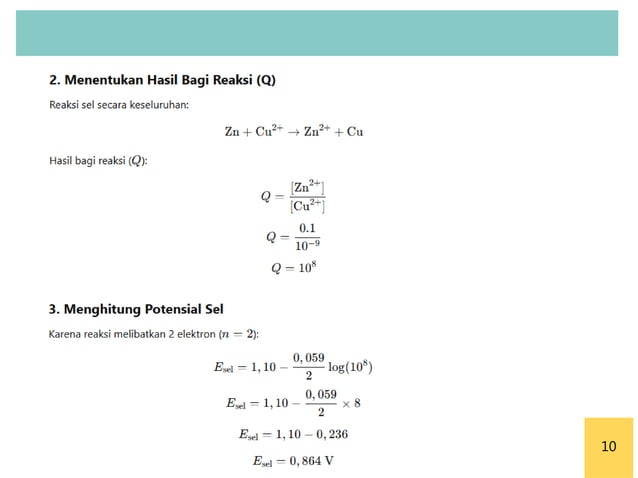 Materi PPT Elektrokimia - sel elektrokimia | PPTX