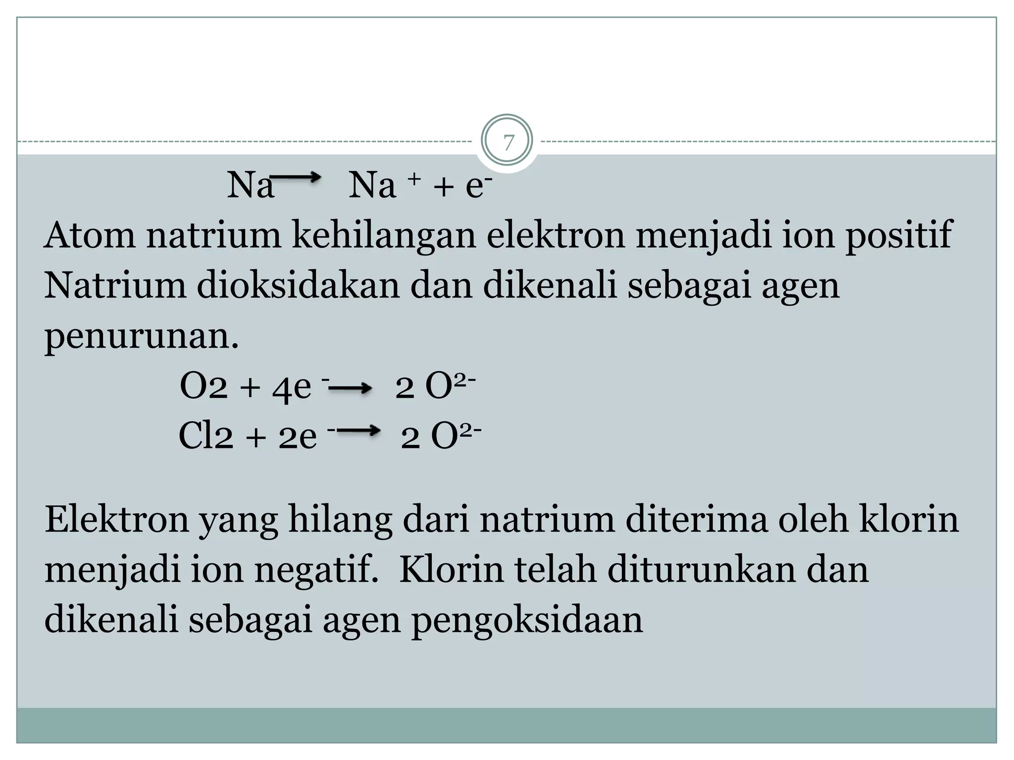 Elektrokimia 6 pengoksidaan & penurunan | PPT