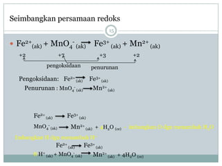 Elektrokimia 6 pengoksidaan & penurunan | PPT