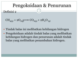 Elektrokimia 6 pengoksidaan & penurunan | PPT