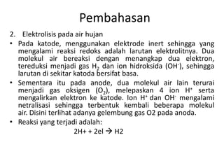 Elektrolisis dan electroplating 2 | PPT