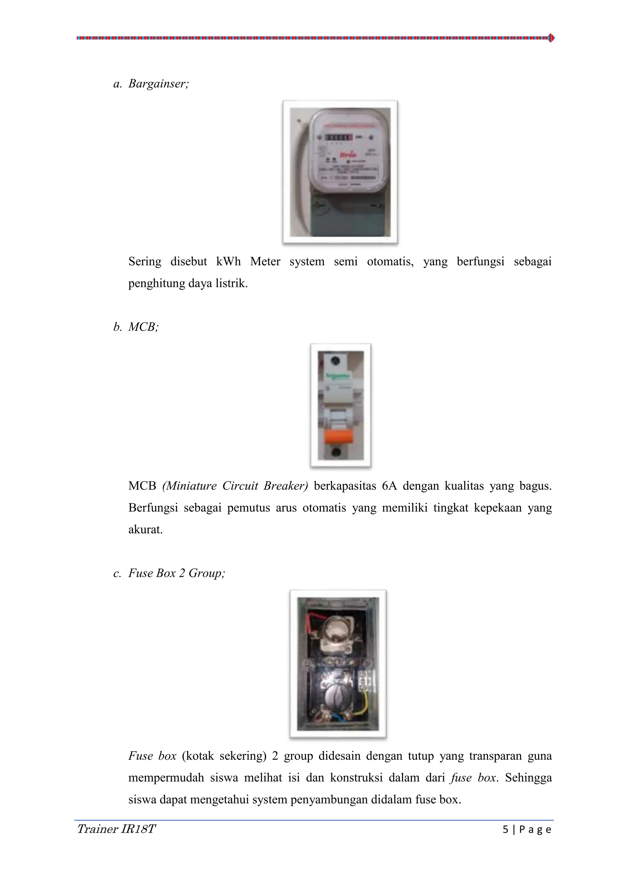 modul Trainer instalasi listrik rumah tinggal.docx