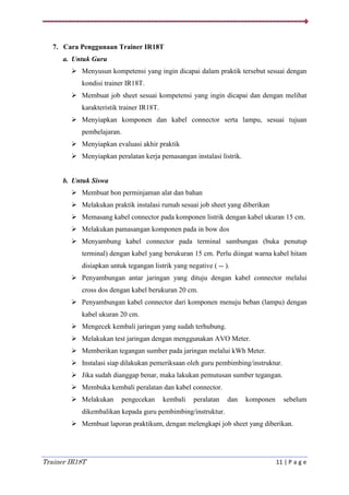 modul Trainer instalasi listrik rumah tinggal.docx