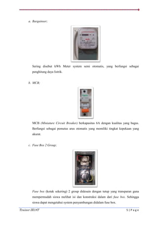 modul Trainer instalasi listrik rumah tinggal.docx