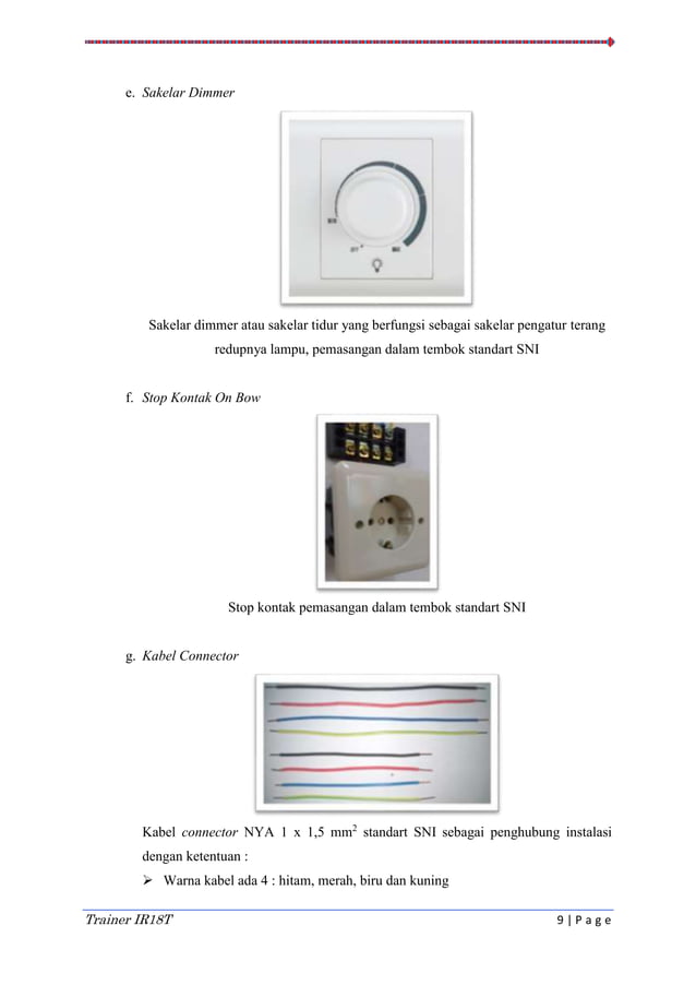 modul Trainer instalasi listrik rumah tinggal.docx