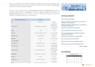 Windows 8 Tablet: Surface vs iPad 4 | PDF