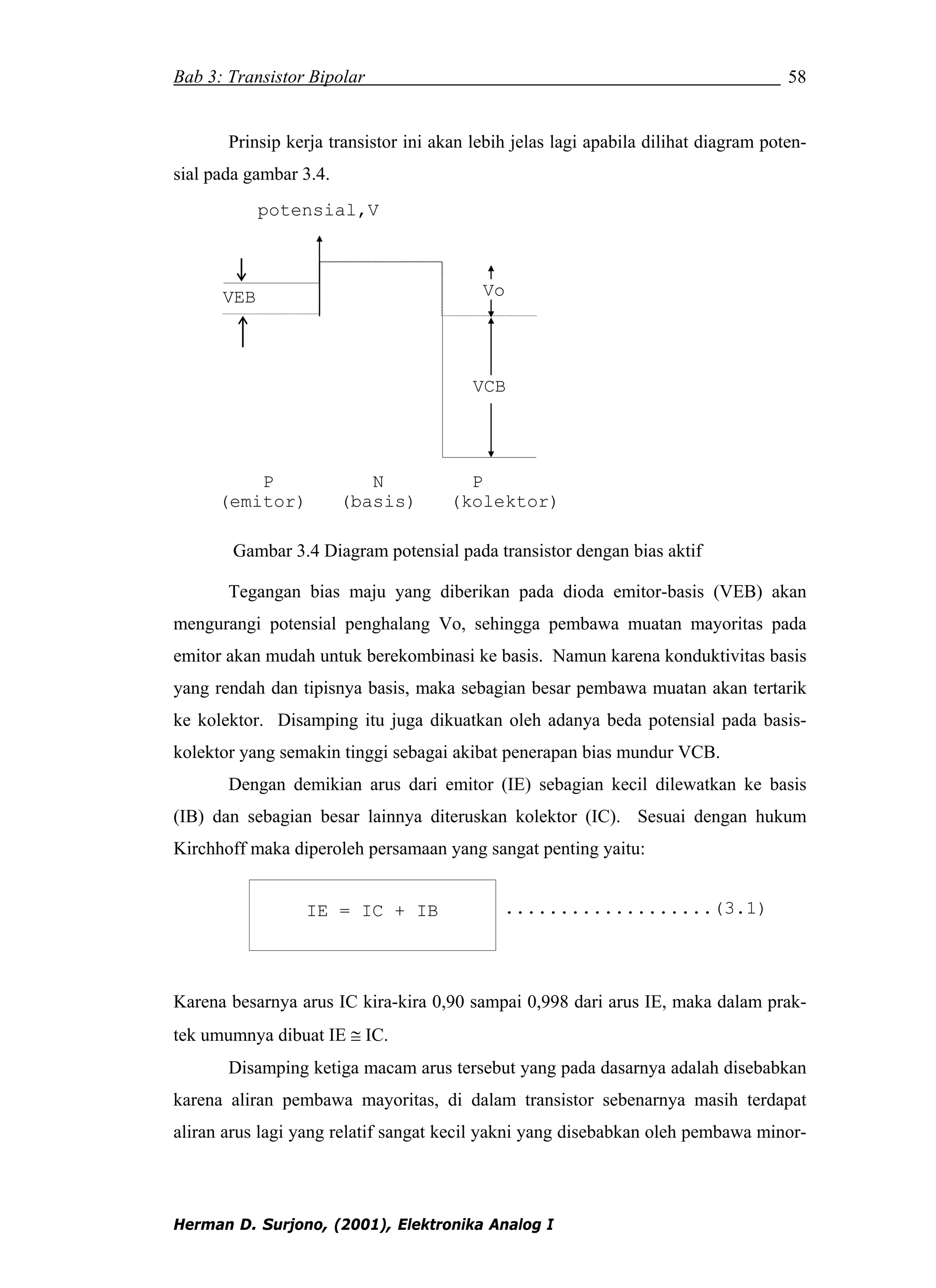 Elektronika analog 1_ch3_kerja | PDF