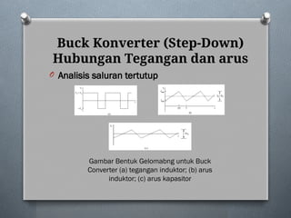 ELEKTRONIKA DAYA: DC-DC Converter (rumus dan gambar)er | PPTX