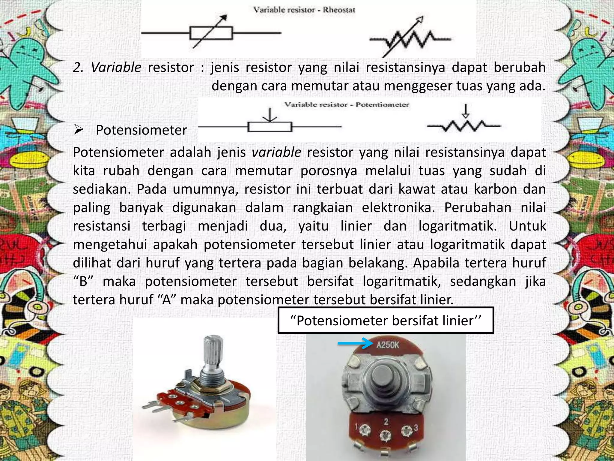 Elektronika digital dioda, resistor, & transistor | PPTX