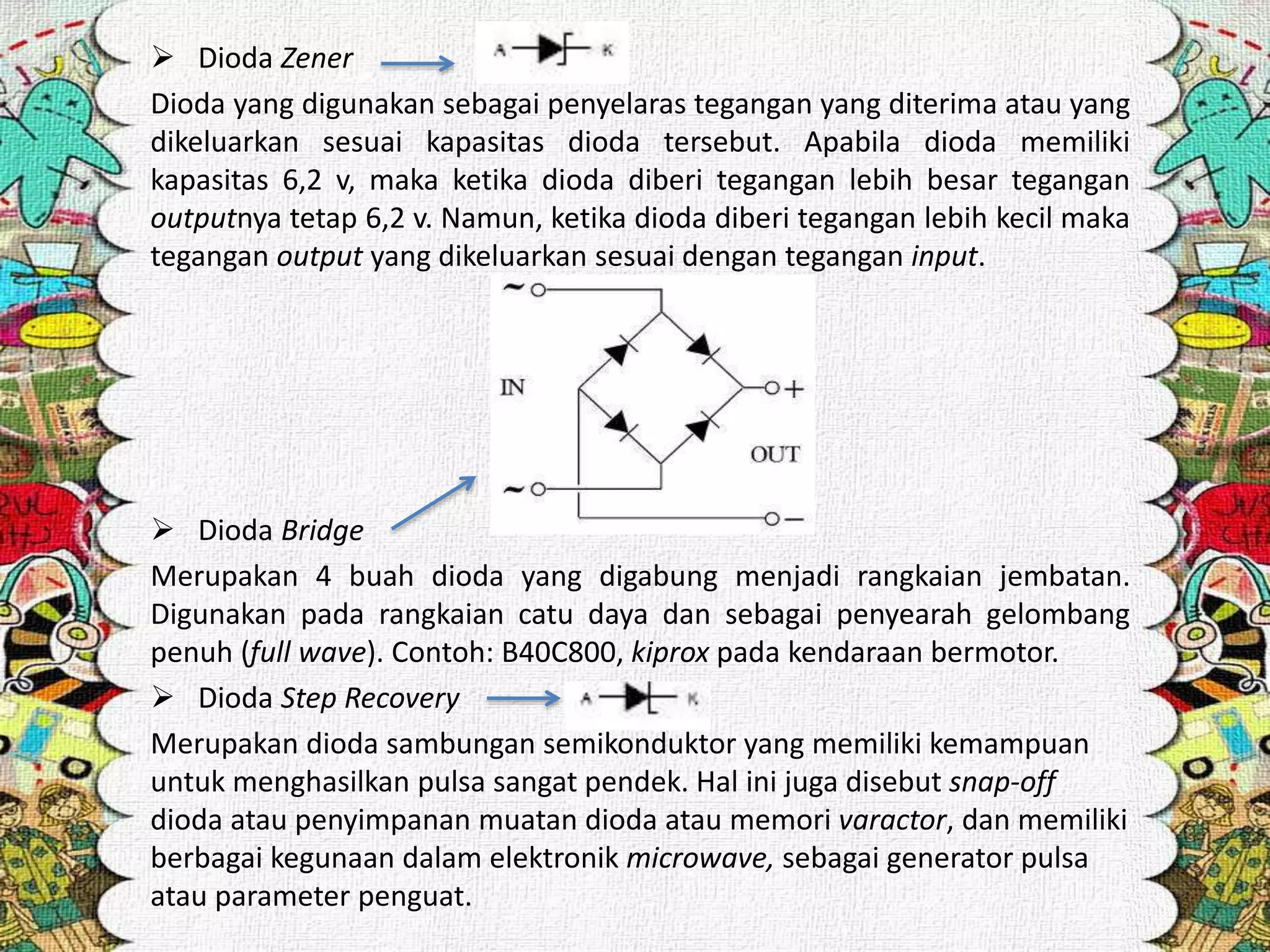Elektronika digital dioda, resistor, & transistor | PPTX