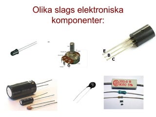 Elektronik komponenter | PPT