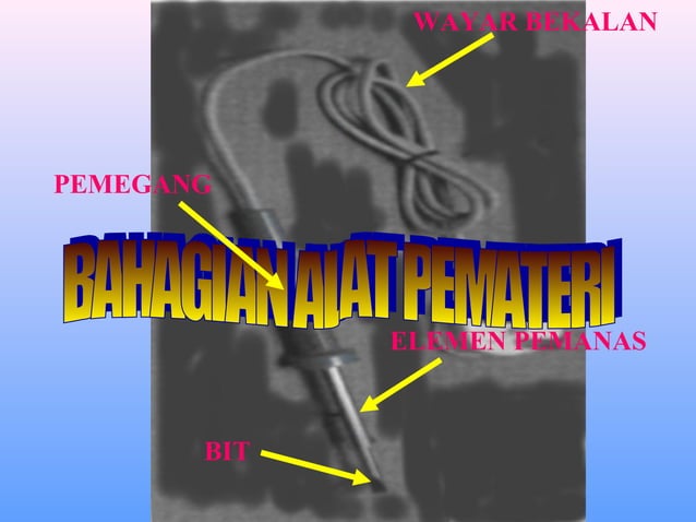 Elektronik pematerian | PPT