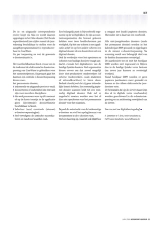 Elektronische dossiervorming hoe pakken we dat aan - accountant adviseur | PDF