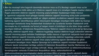 Elektron raqamli imzo va undan foydalanish.ppt