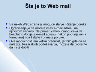 Elektronska posta (1) | PPT