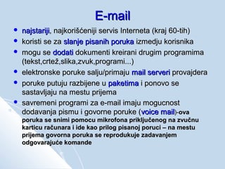 Elektronska posta (1) | PPT
