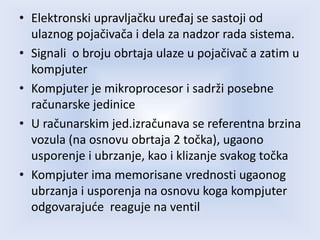 Elektronska i elektricna oprema na vozilu | PPTX