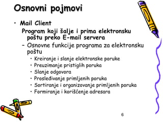 Elektronska pošta | PPT