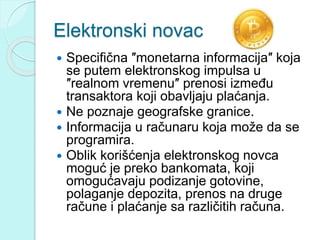 Elektronsko bankarstvo | PPTX