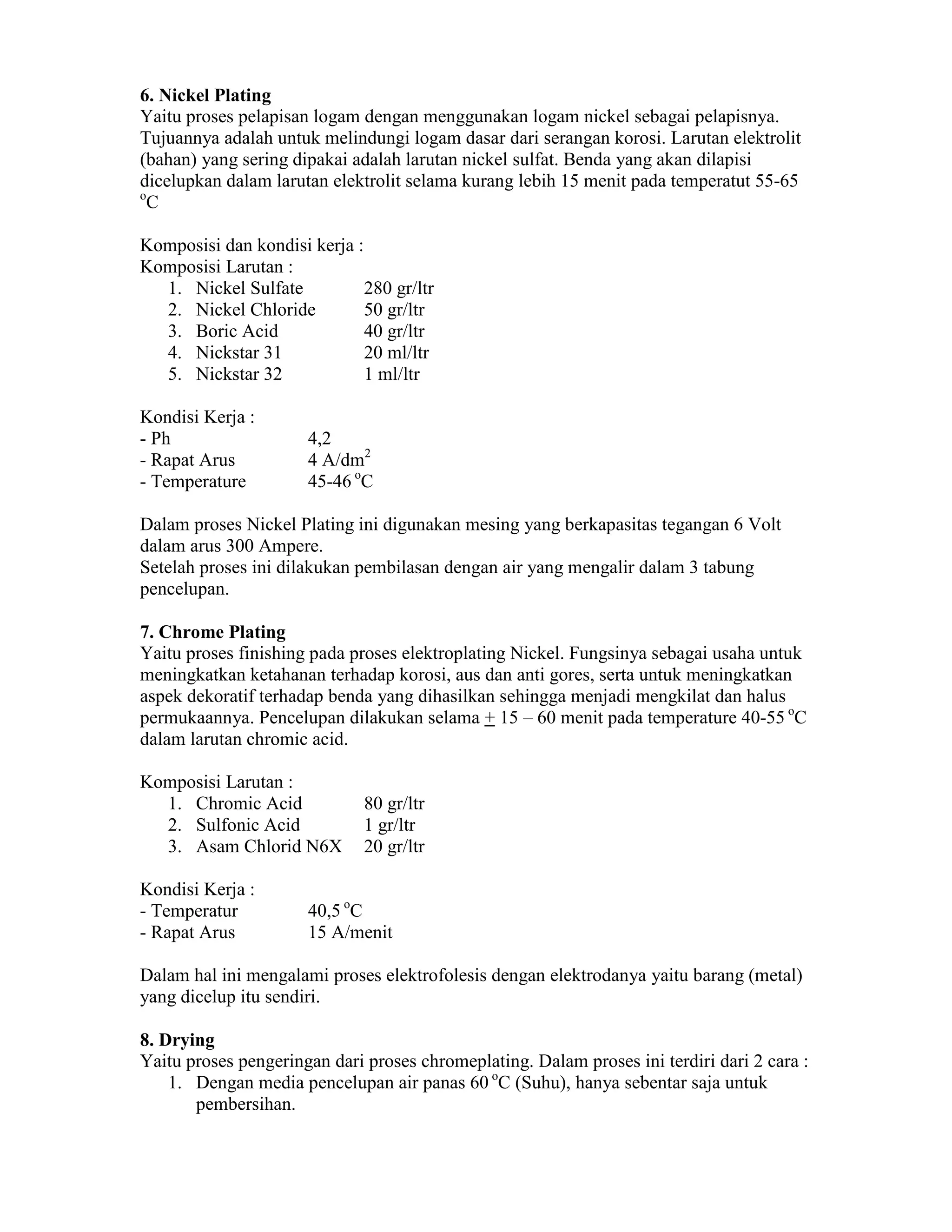 Elektroplating | PDF